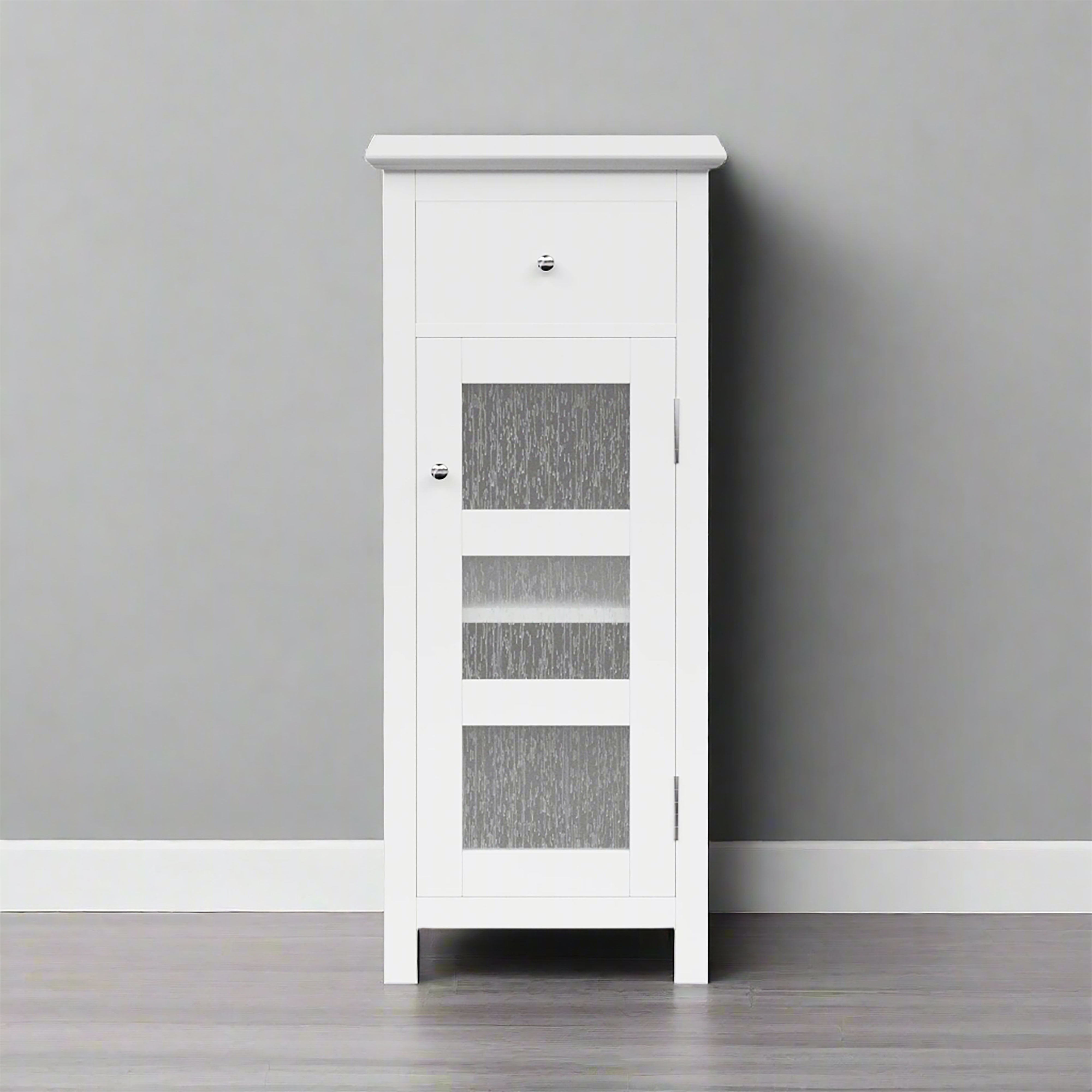 Teamson Home Connor Floor Cabinet with Adjustable Shelf and Teamson Home Connor Floor Cabinet with Adjustable Shelf and