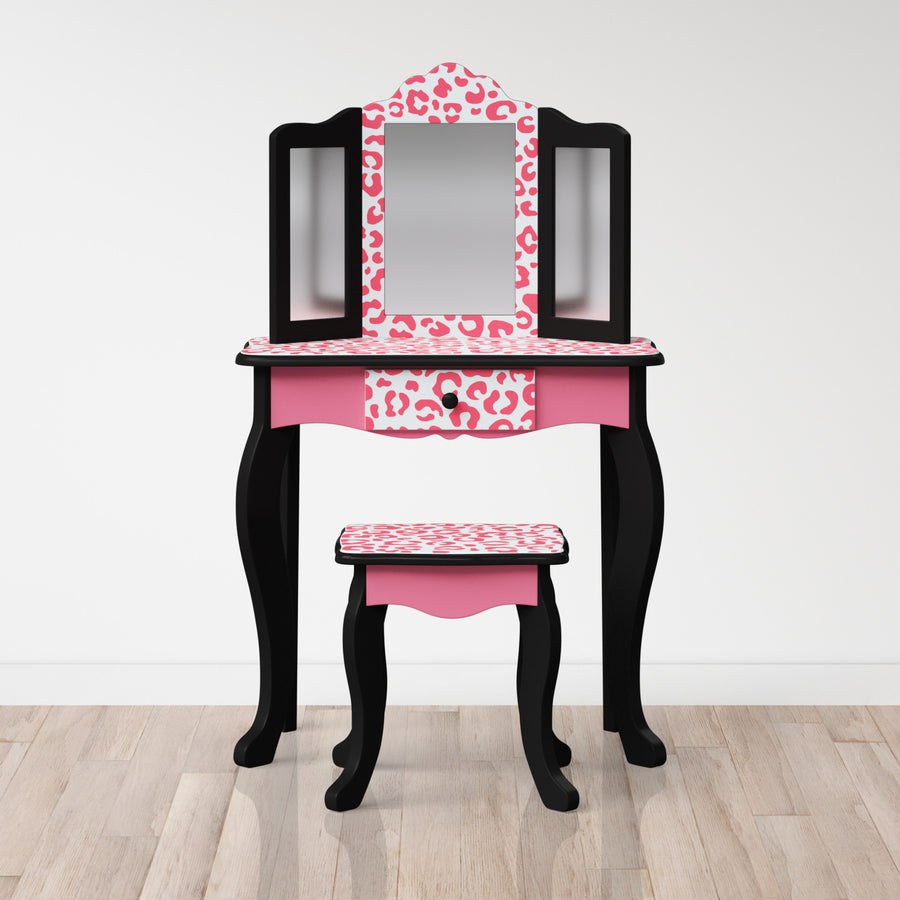 Play Vanity | Kids Vanity Set with Mirror, Girls Vanity Set | Fantasy ...